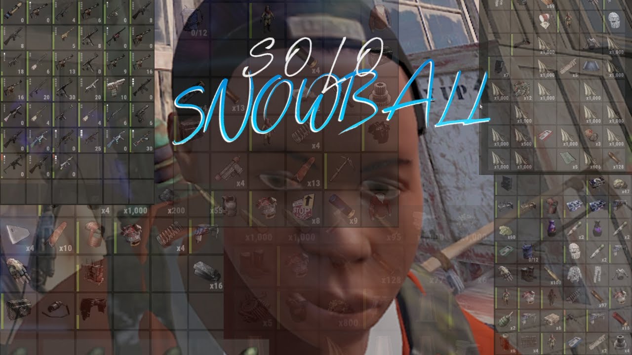 MY QUICKEST SOLO SNOWBALL EVER - Rust - YouTube