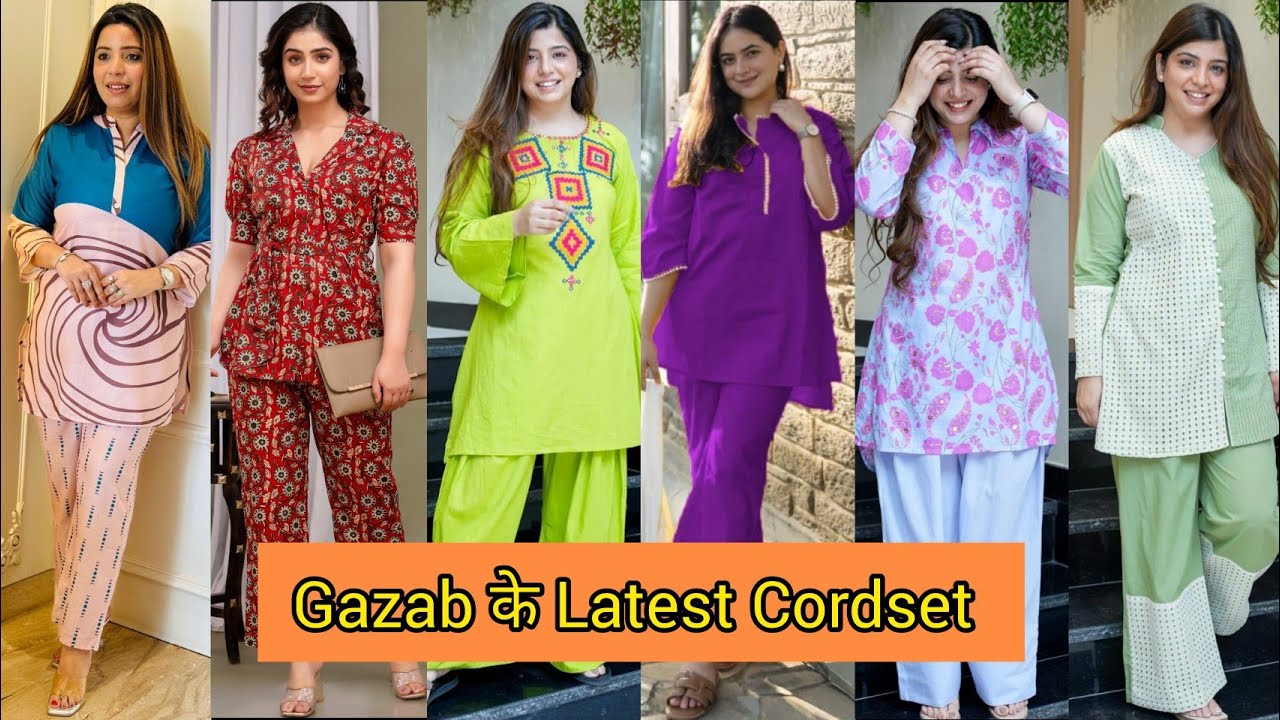 💯 Trending Co ord Set Dress Design Ideas/Cord Set Suit Design For woman ...