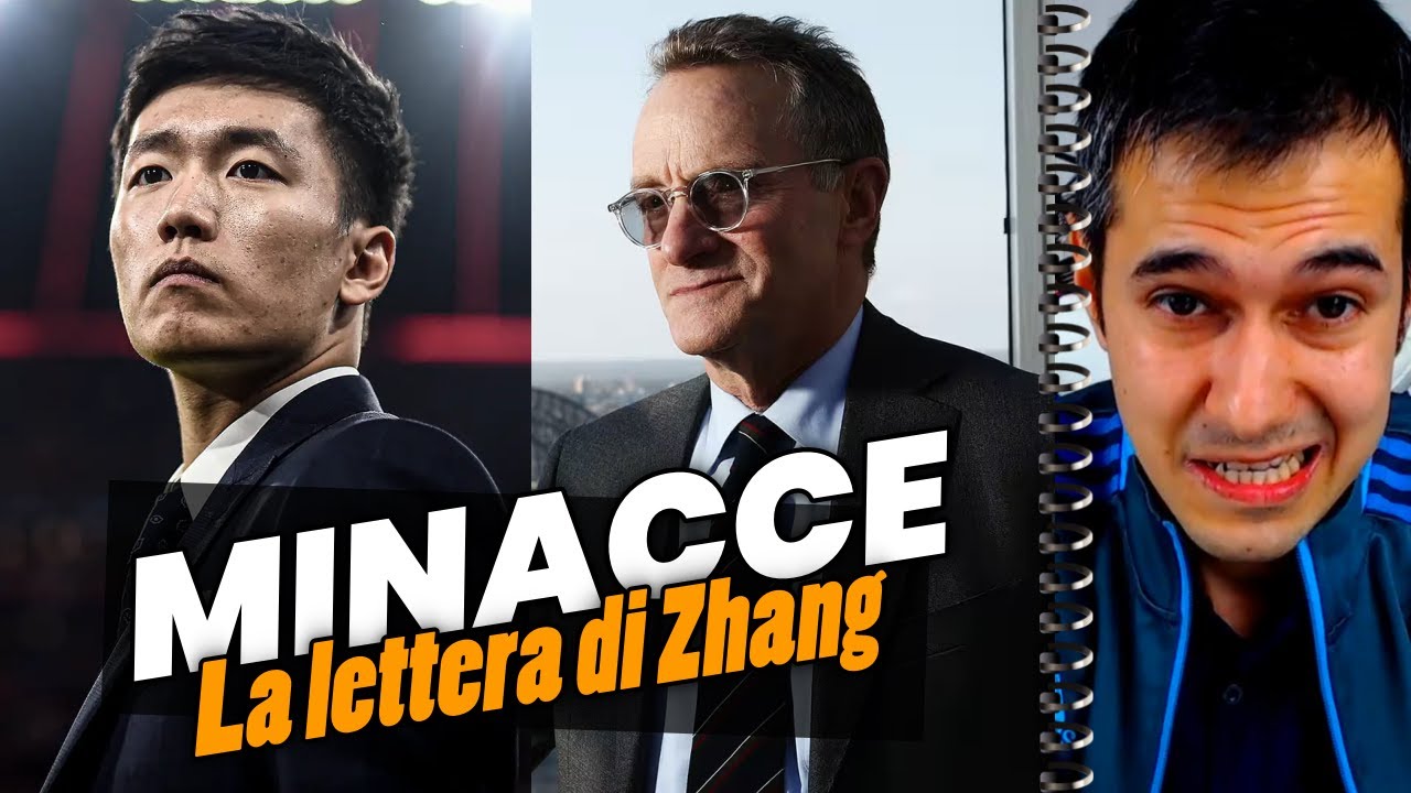 Zhang "minacciato" da Oaktree ︎ Guai seri per l'Inter? - YouTube