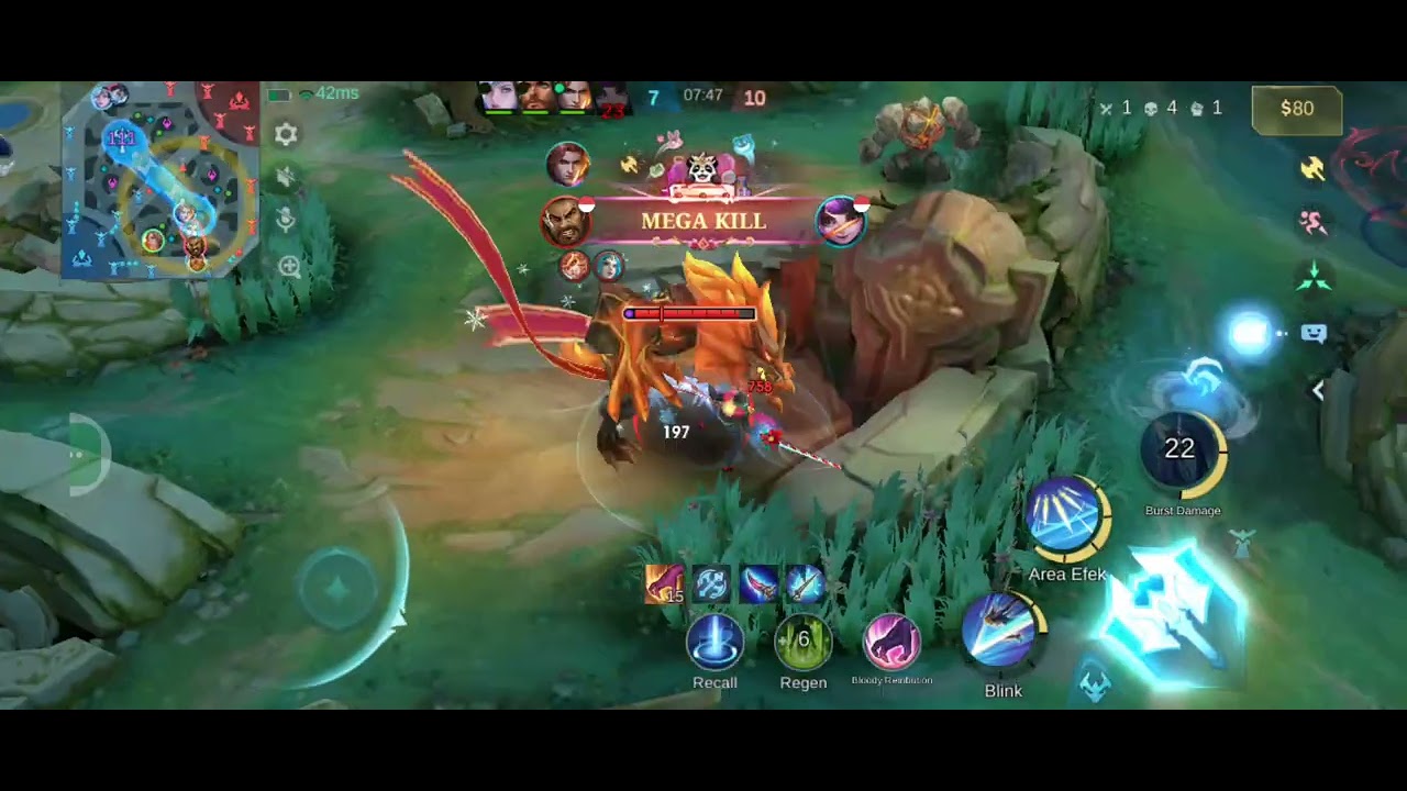 PUSH RANK MLBB PAKAI HERO LANCE - YouTube