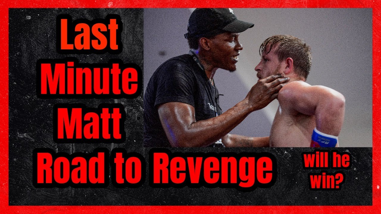 Last Minute Matt vs Brandon Wright (Matts Boxing Debut) - YouTube