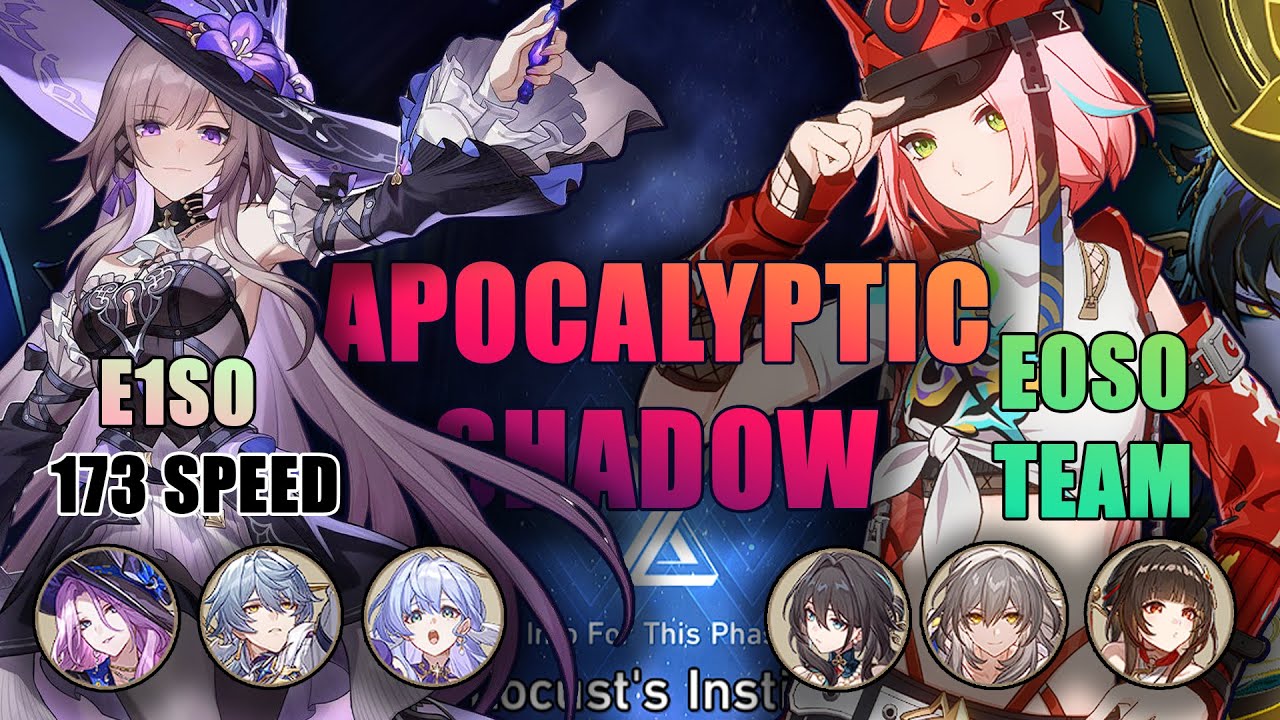 HSR - NEW APOCALYPTIC SHADOW 3.0 | The Herta E1S0 / Rappa E0S0 | Honkai ...