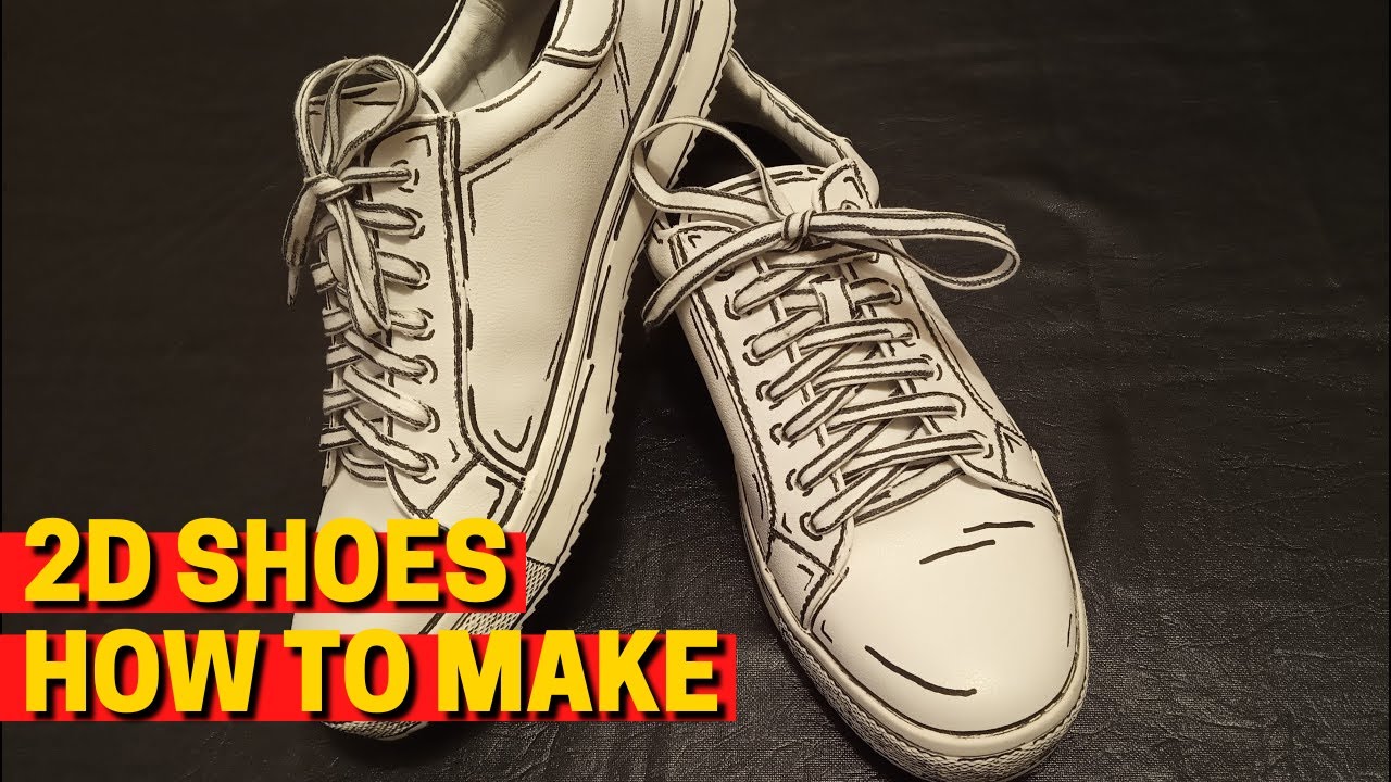 How To Make 2d Shoes YouTube How To Make 2d Shoes YouTube