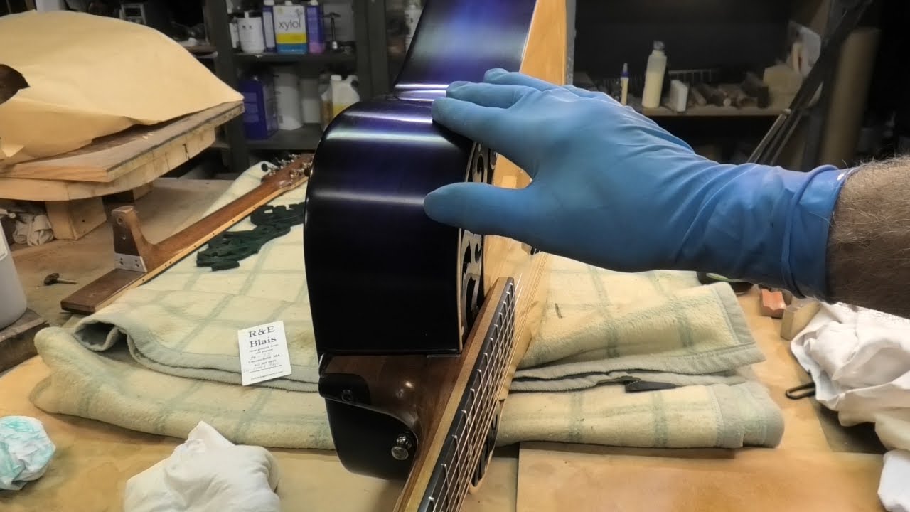 Shellac Staining - YouTube
