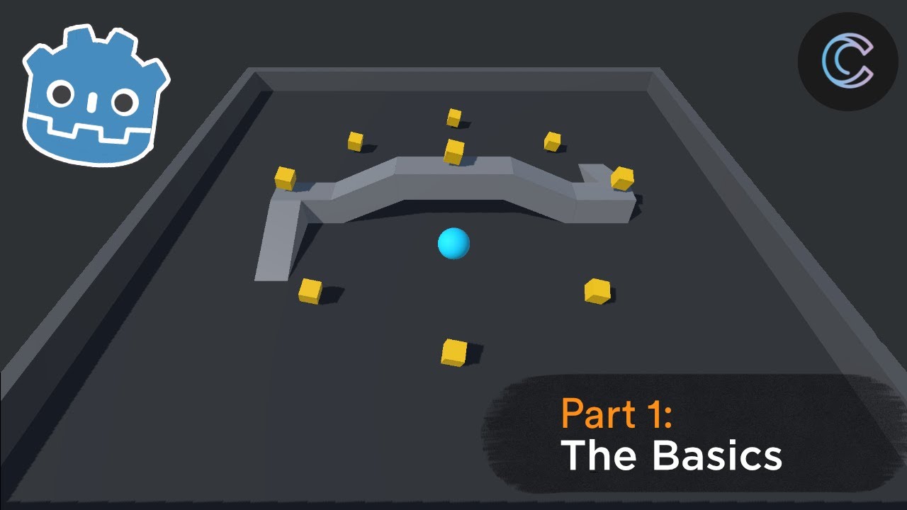 Godot 3.2: 3D Game Development (Part #1 - Basics) - YouTube