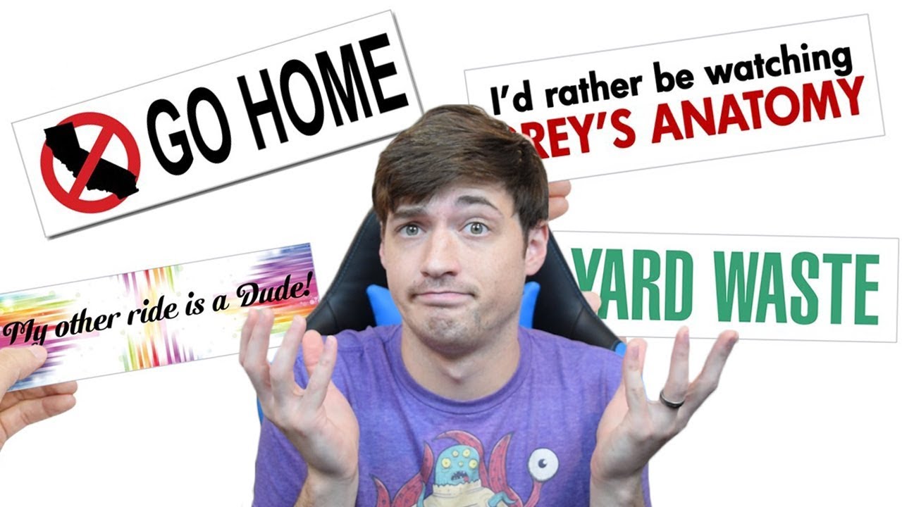 Why Do People Use Bumper Stickers? - YouTube
