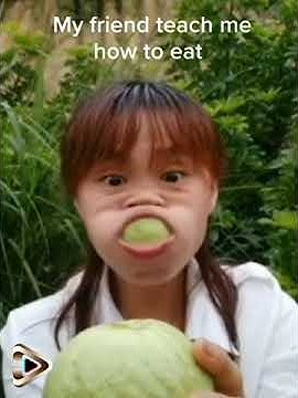 my friend teach me to eat | viral hit | lol - YouTube