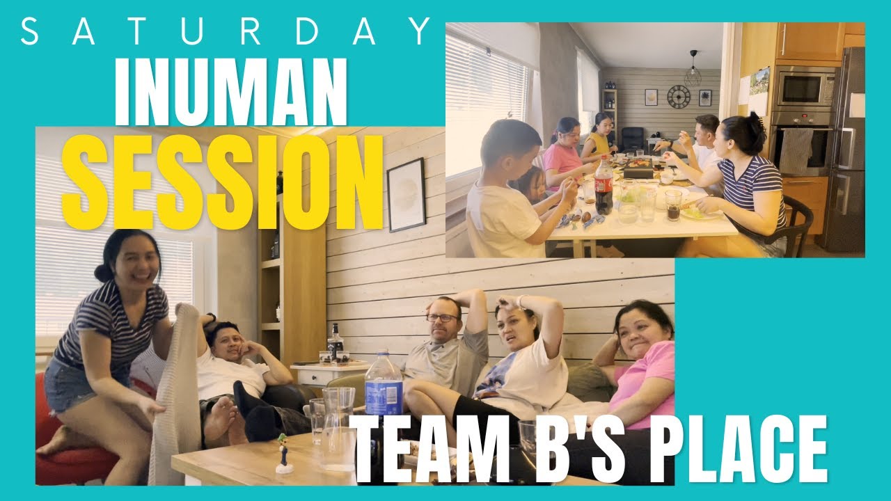 INUMAN SESSION AT TEAM B'S | SAMGYUPSAL DINNER - YouTube