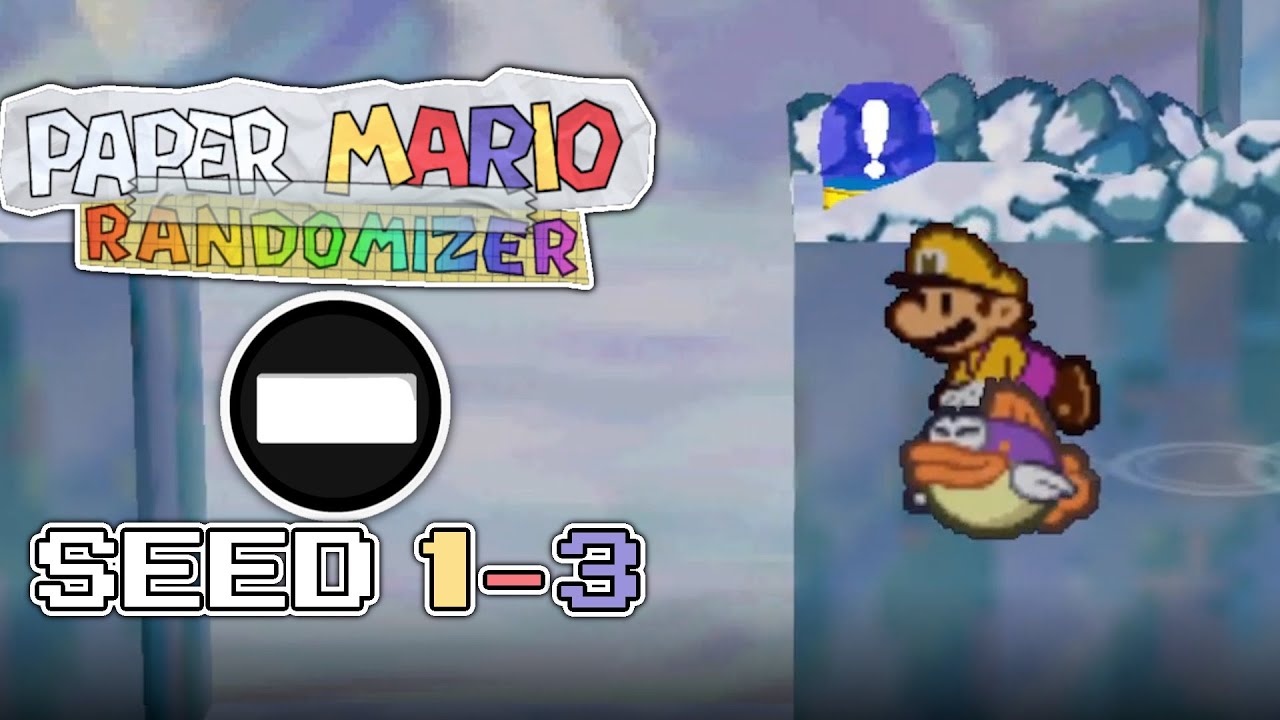 Going Places - Paper Mario Randomizer [Seed 1-3] - YouTube