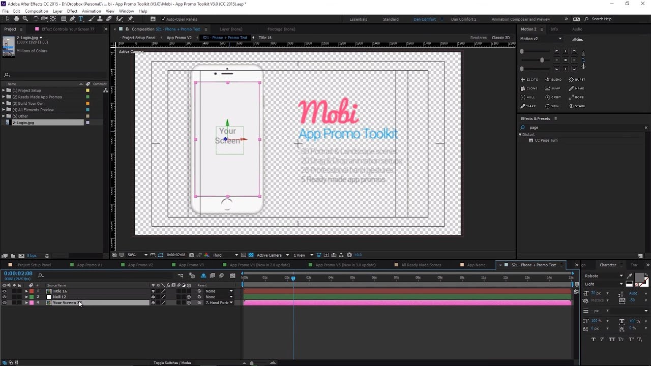 Mobi App Promo Tutorial #2 - Editing The Ready Made App Promos - YouTube