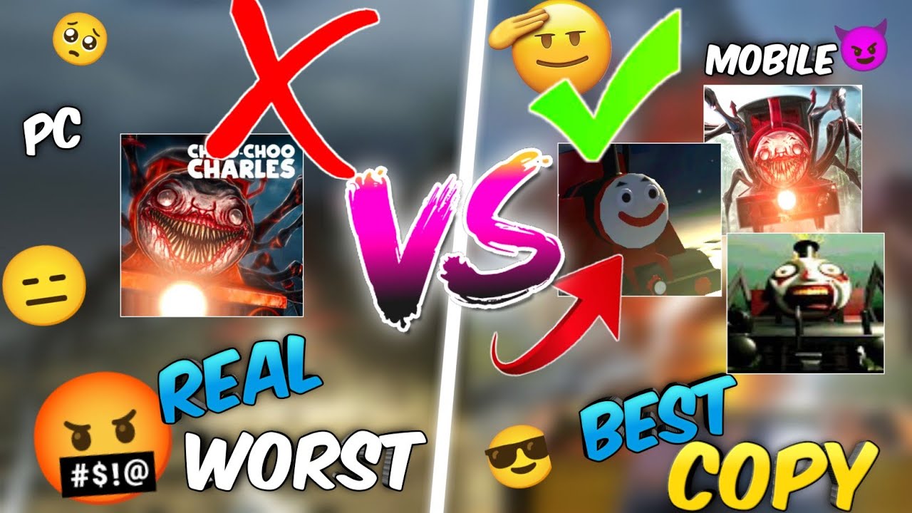 🔥PLAYING TOP 5 BEST CHOO CHOO CHARLES GAMES ON PLAYSTORE 🤯 - YouTube
