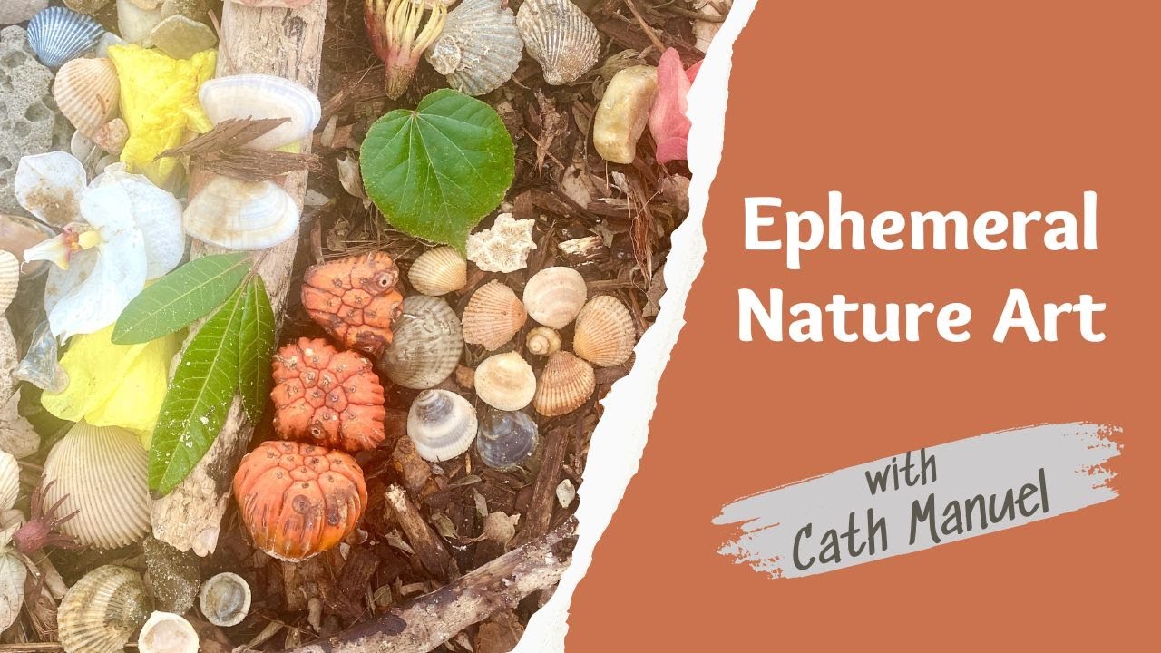Ephemeral Nature Art 🌼 - YouTube