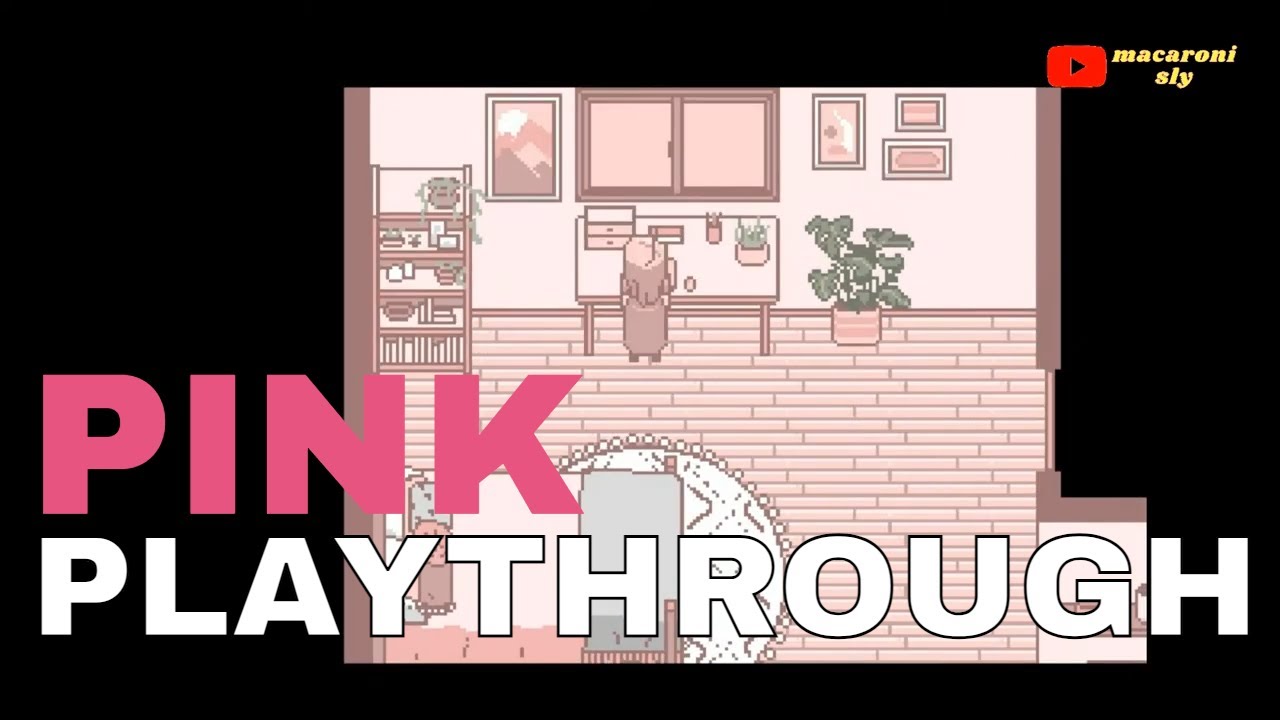 PINK - A Mini Pixel Horror Game (Playthrough/Walkthrough) - YouTube