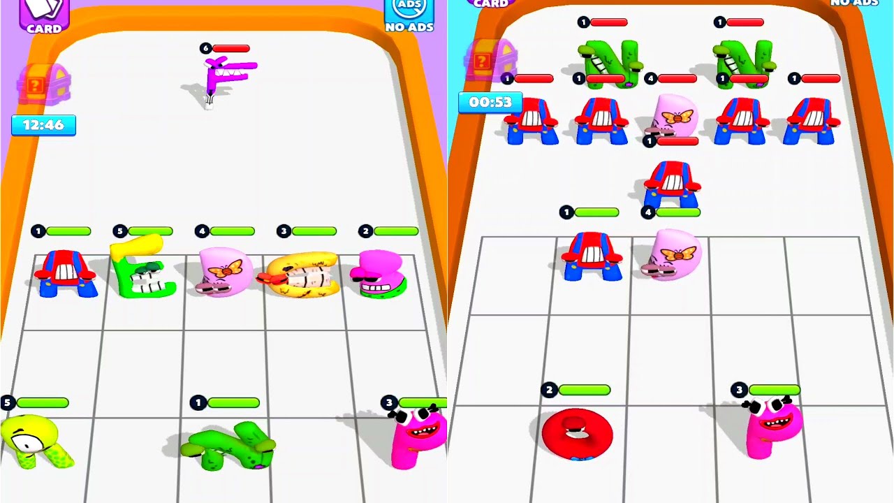 NEW "ALPHABET COMBINE" Merge Master, merge alphabet battle - YouTube