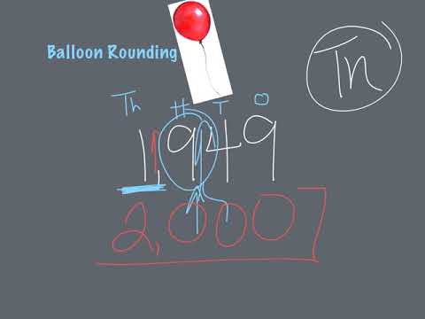 Balloon Rounding - YouTube
