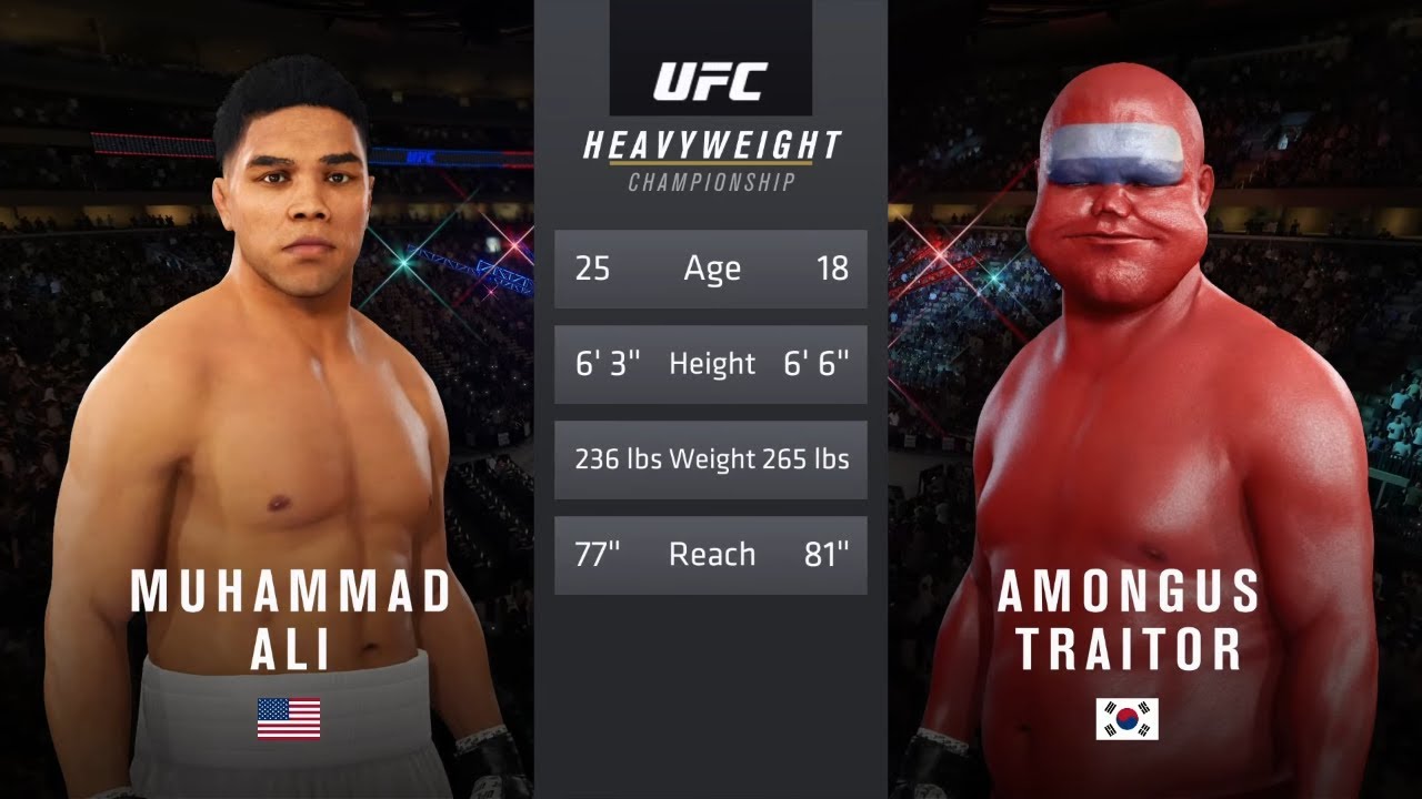 Muhammad Ali vs. Traitor Among Us - EA Sports UFC 4 - Boxing Stars 🥊 ...