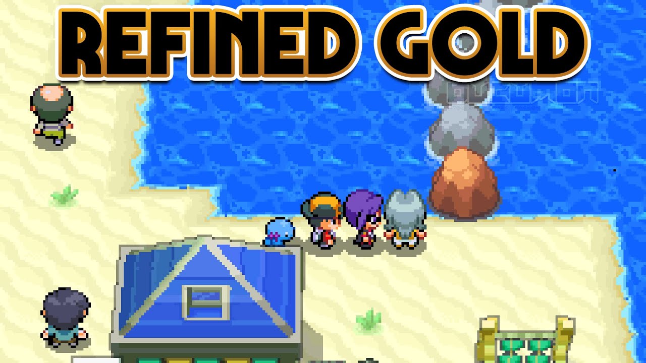 Pokemon Refined Gold - NDS ROM Hack Kanto has been remade into an ...