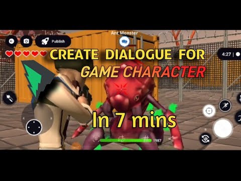 Create Dialogue For Your Game Character In 7 Mins ! - YouTube