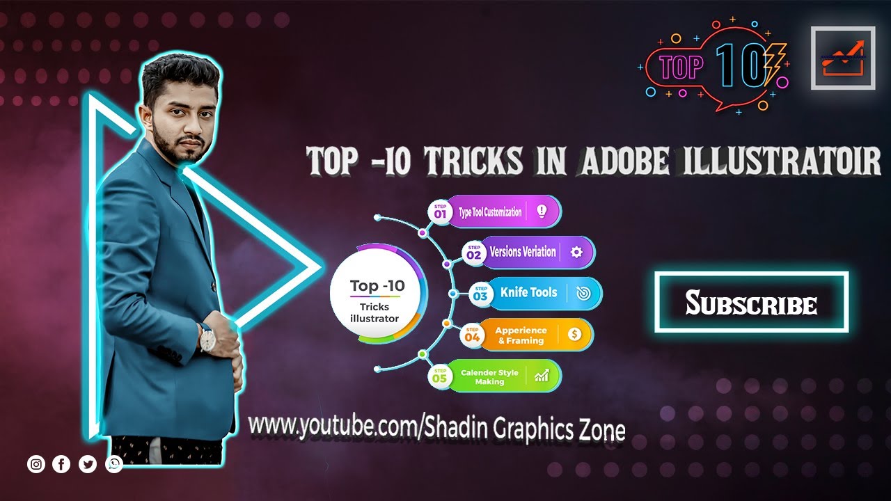 Top 10 Tricks In Adobe Illustrator CC - YouTube