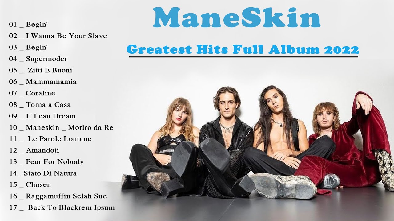 Måneskin Greatest Hits full album - Måneskin Best Songs - Best of ...