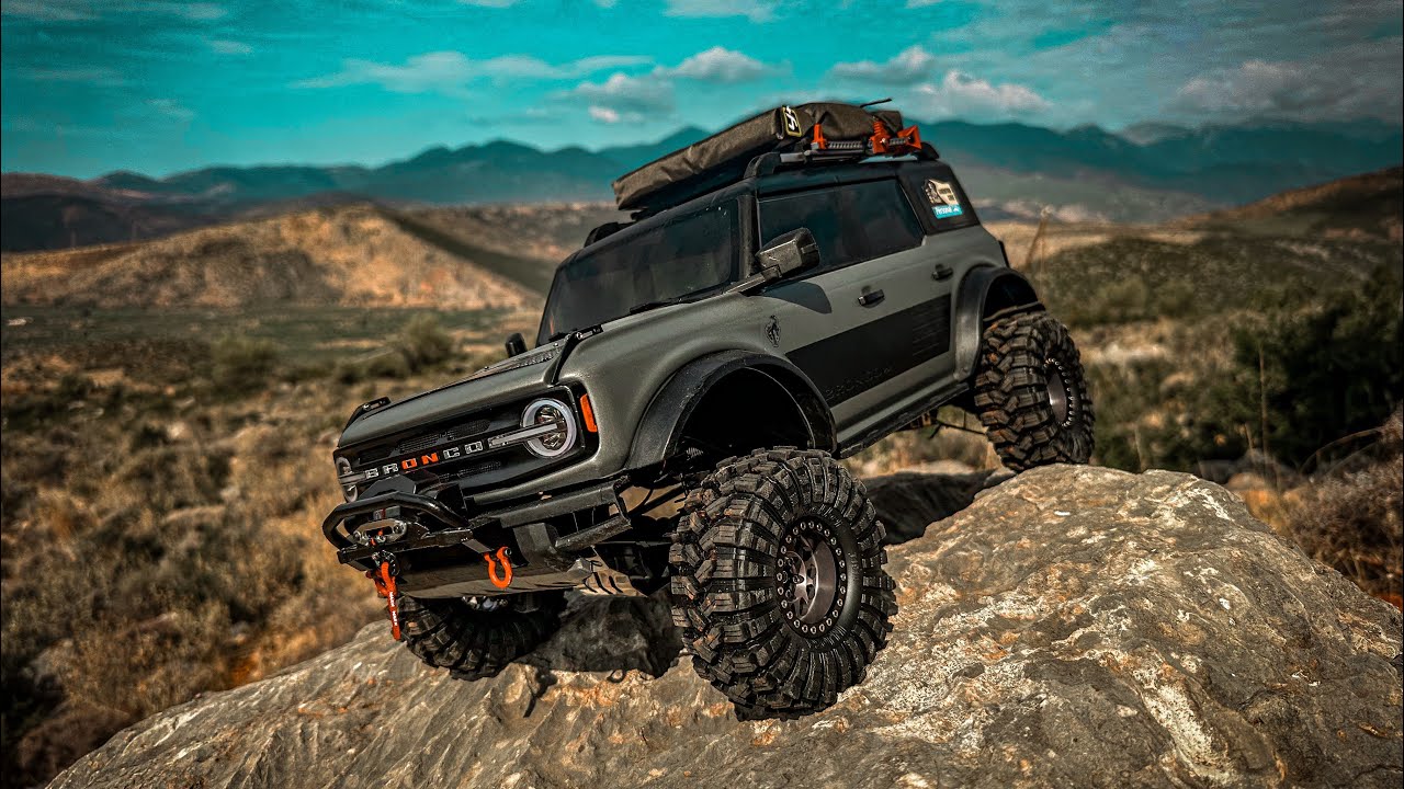 Trx4 custom bronco adventure 4k - YouTube