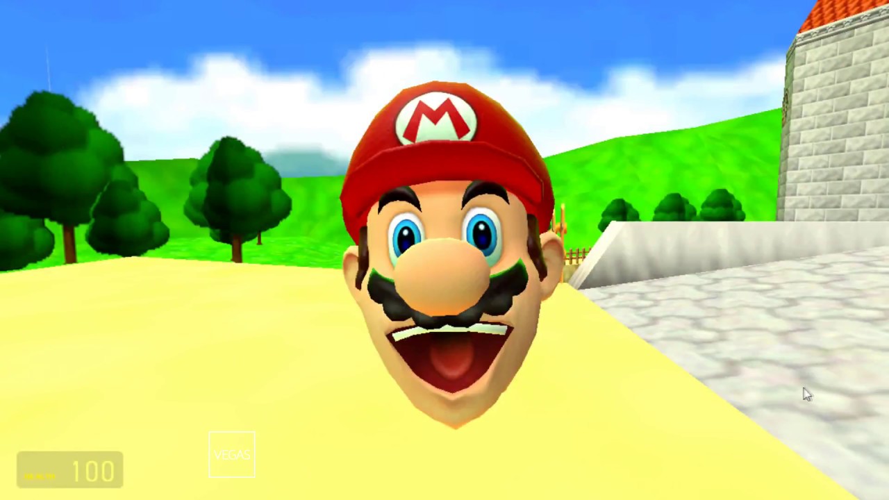 Mario Tries to get Luigi's abs but Luigi Is confused and walks away ...