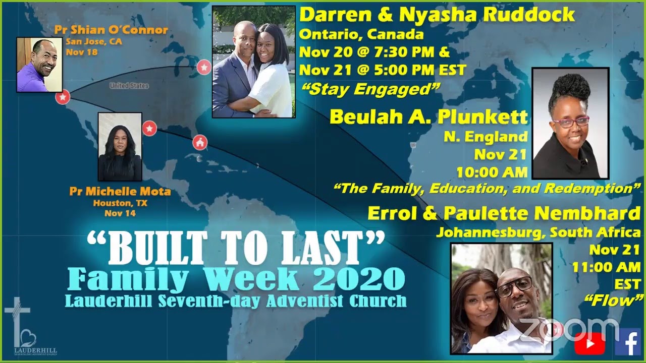 Lauderhill Live Service with Darren & Nyasha Ruddock "Stay Engaged" 11 ...