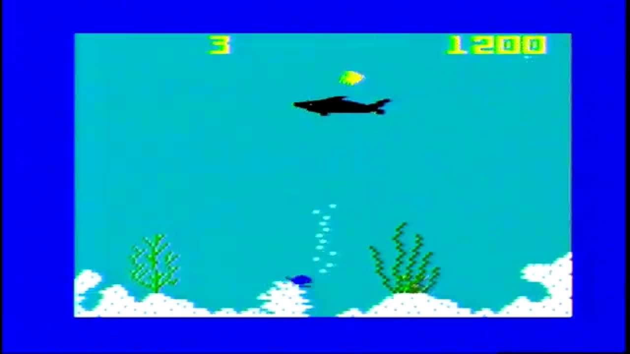 Original Intellivision VS. INTV System III Quality Shark! Shark! - YouTube