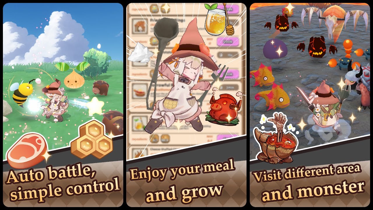 Monster Cooking Diary Mobile Gameplay Android - YouTube