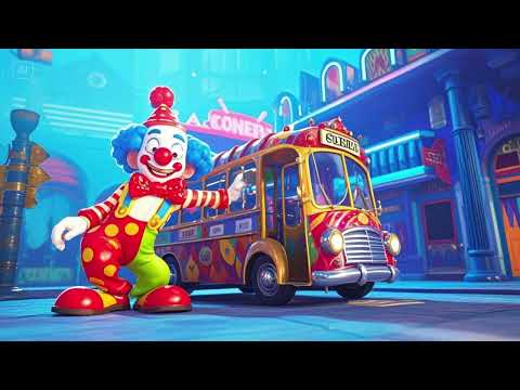 The Clown and the Wiggly Wobbly Bus! 🤡🚌 - YouTube