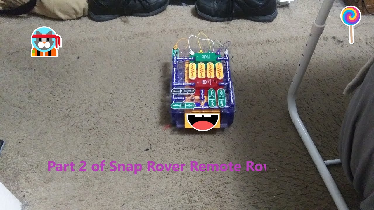 Part 2 of Snap Circuits Rover Project Remote Rover - YouTube