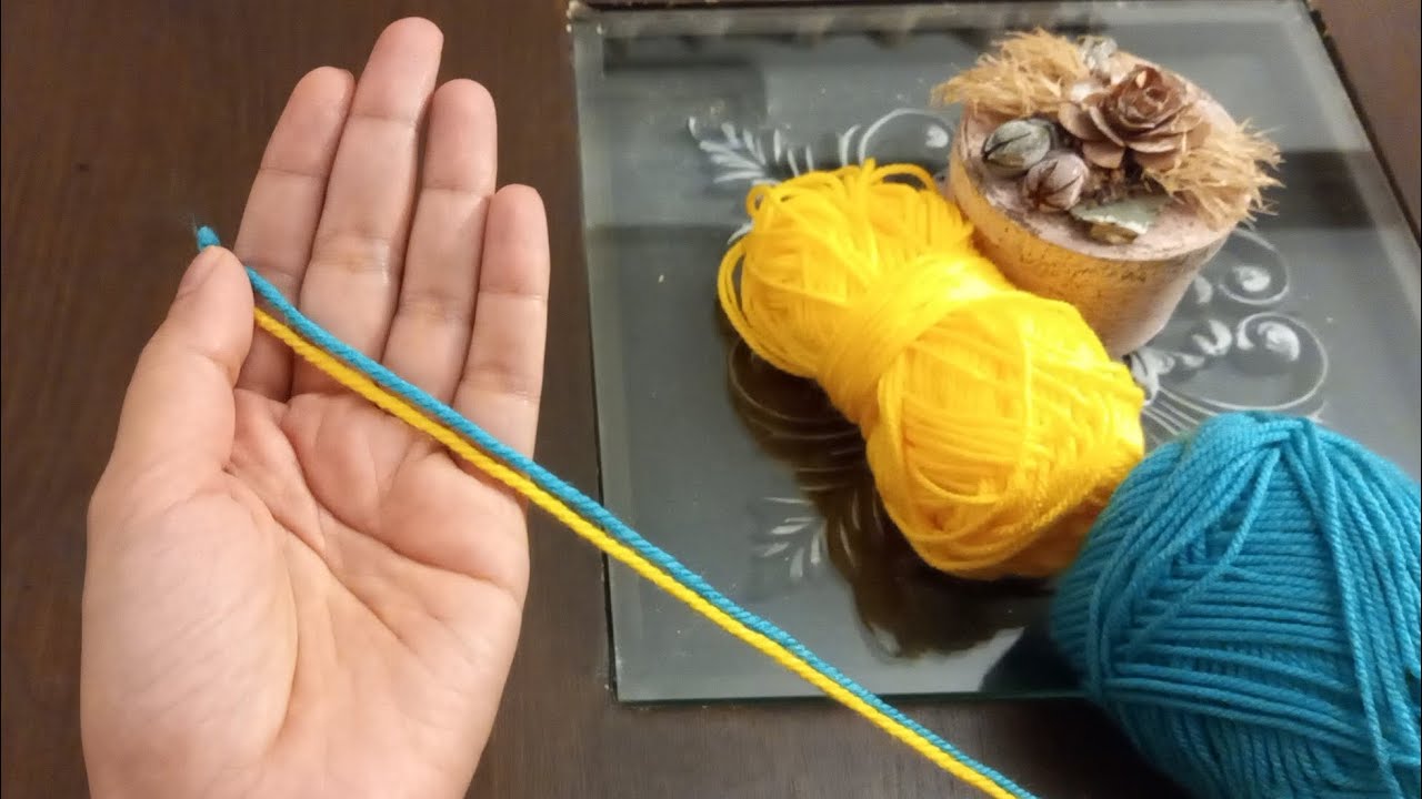 2 Minutes Amazing Woolen Craft Ideas 💡 For Beginners | DIY Craft With ...
