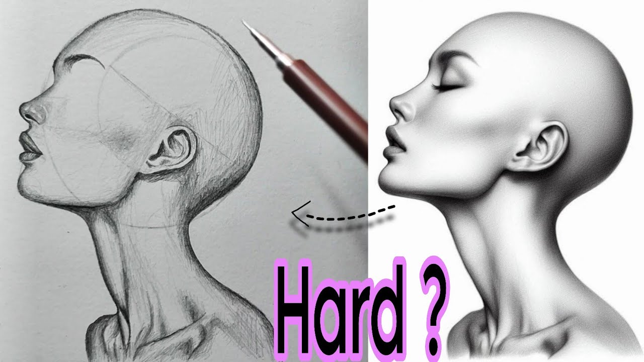 The ULTIMATE Guide to Drawing HUMAN Heads ! - YouTube