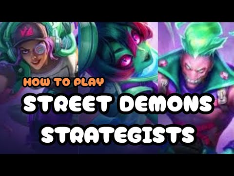 Set 14 TFT Guide | How to play Street Demons Strategists! Easiest comp ...