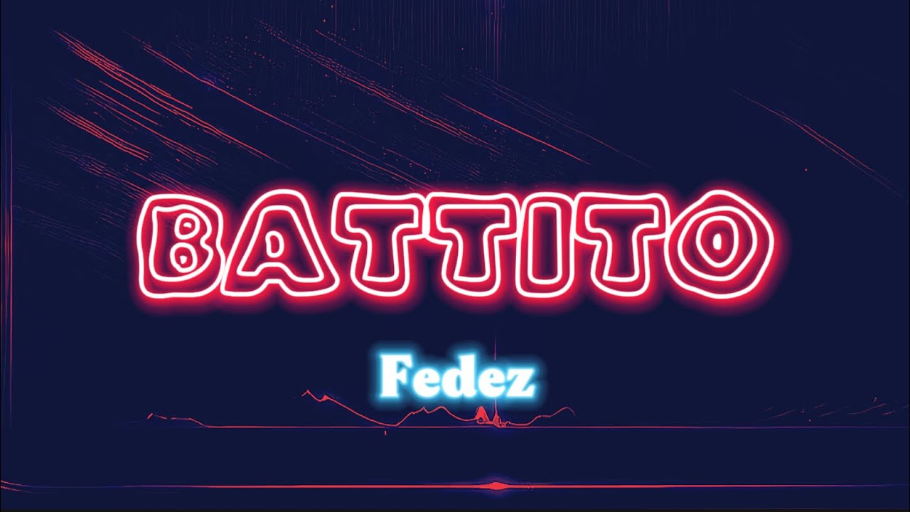 Fedez - BATTITO (testo/lyric) @FedezChanneL @warnermusic - YouTube