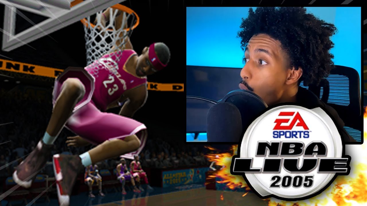 NBA LIVE 2005 DUNK CONTEST IS INSANE 🤯 GAMEPLAY - YouTube