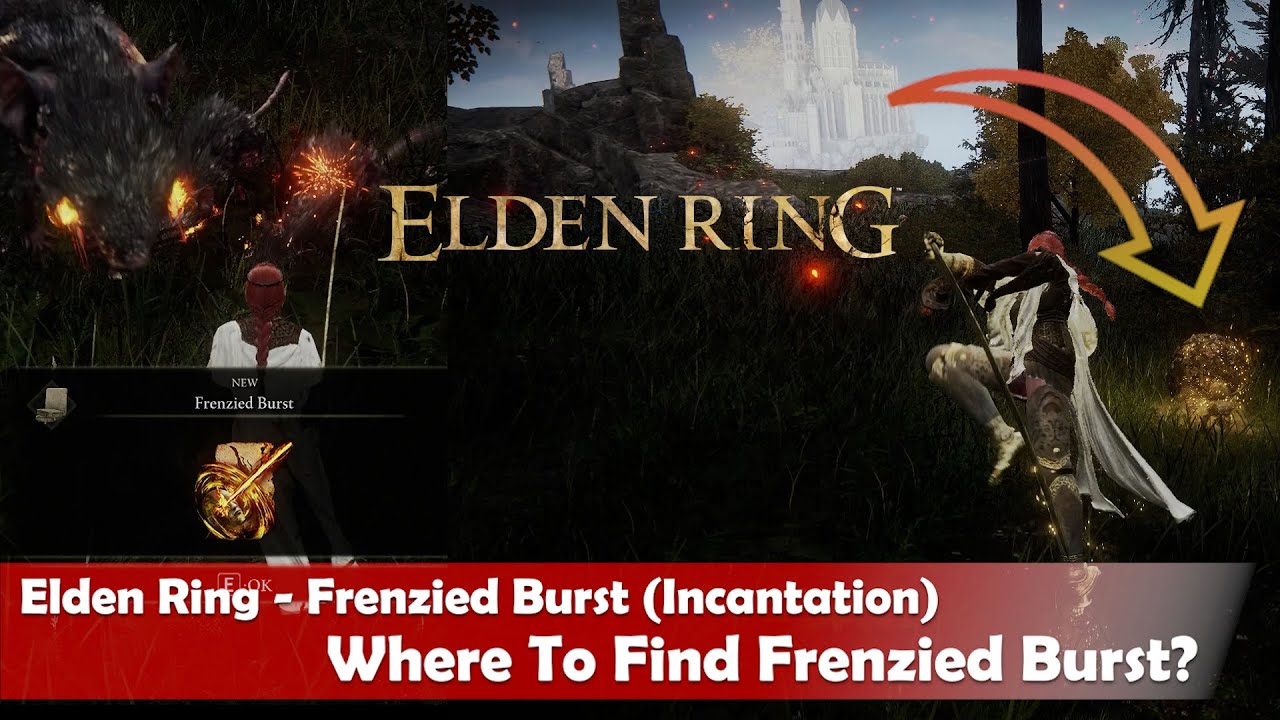 Elden Ring - Frenzied Burst Location (Incantation) - YouTube