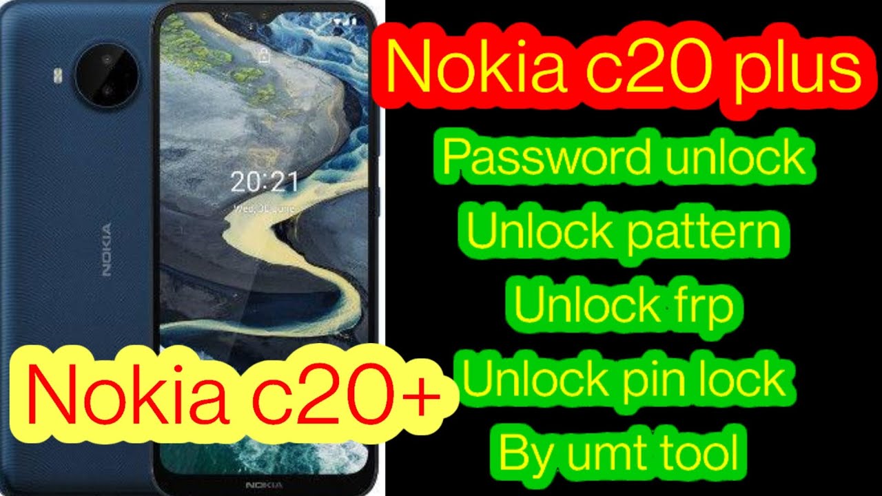 Nokia c20 plus unlock password umt || nokia c20 hard reset, nokia c20 ...