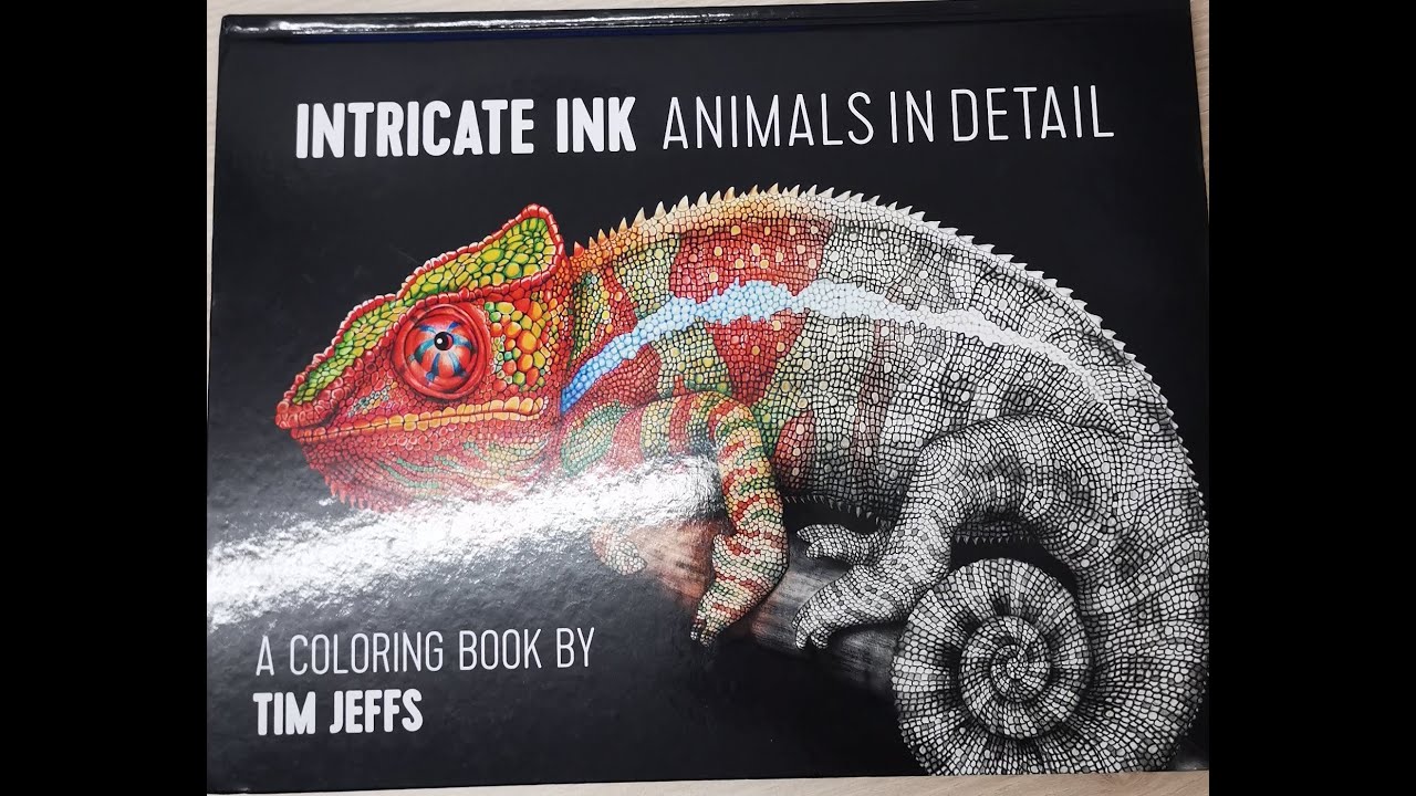 Buchvorstellung von Tim Jeffs INTRICATE INK Animals in Detail - YouTube