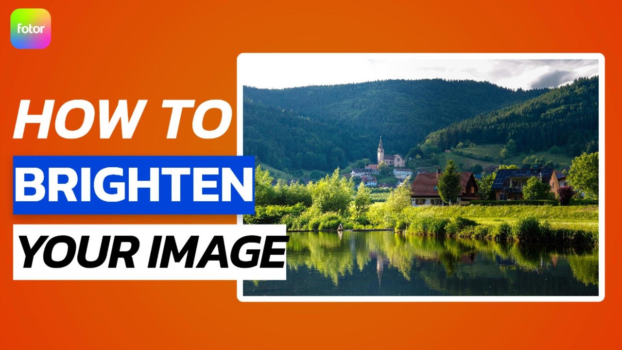 How to Brighten Your Image - YouTube
