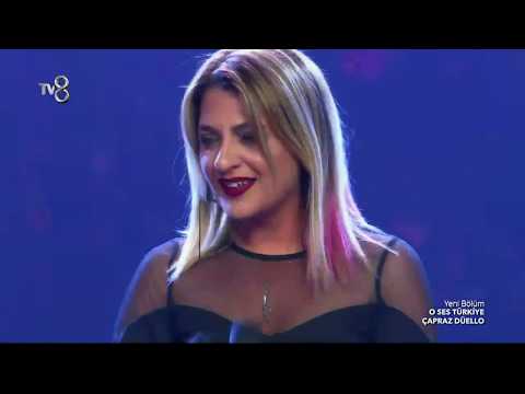 ( O Ses Türkiye ) Nilüfer Tütüncü - Hoşçakal ( Şebnem Ferah ) 4.Tur/Çapraz Düello