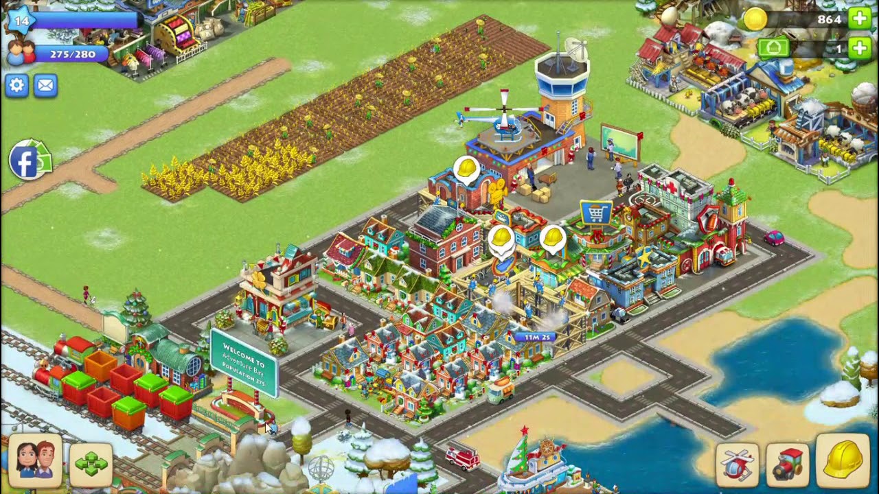 Level 14 township - YouTube