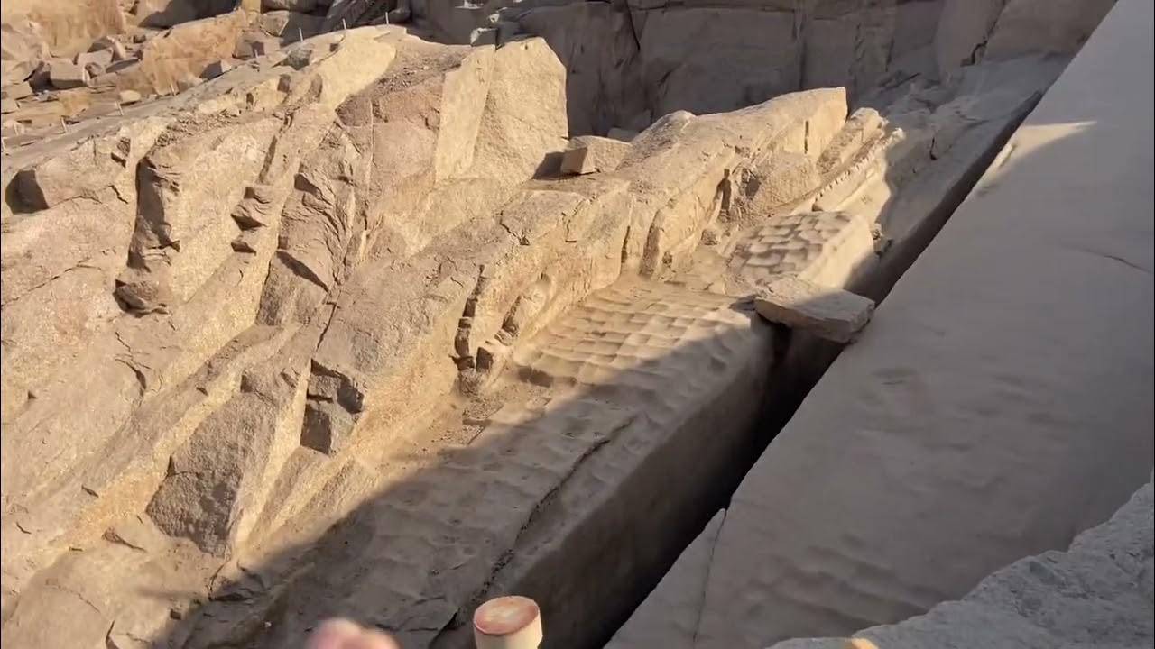 How the ancient Egyptians built massive obelisks - YouTube