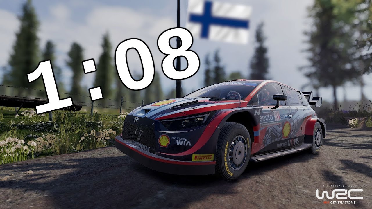 WRC:G | Finland Shakedown - 1'08"923 - YouTube