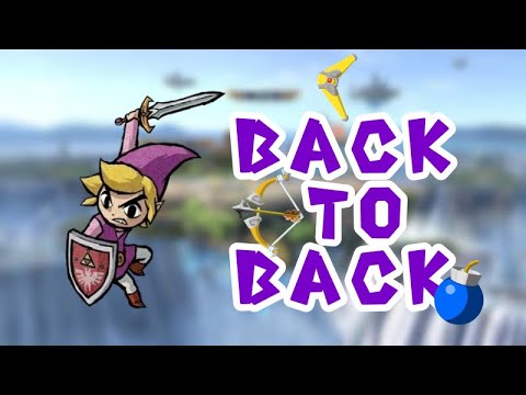 Back 2 Back (Toon Link SSBU Montage) - YouTube