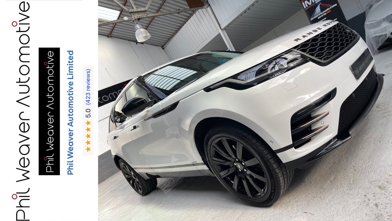 Used Land Rover Range Rover Velar D180 R-Dynamic HSE in Polaris White ...