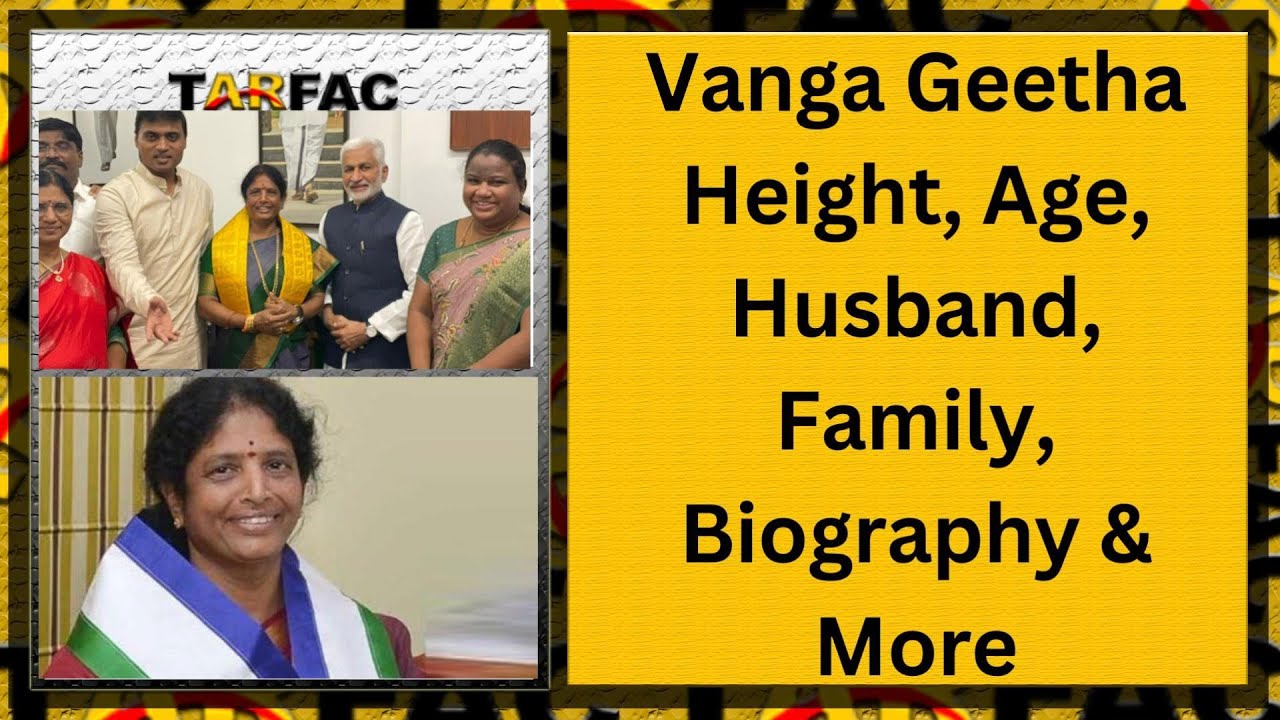 Vanga Geetha Height, Age, Husband, Family, Biography & More #biography ...