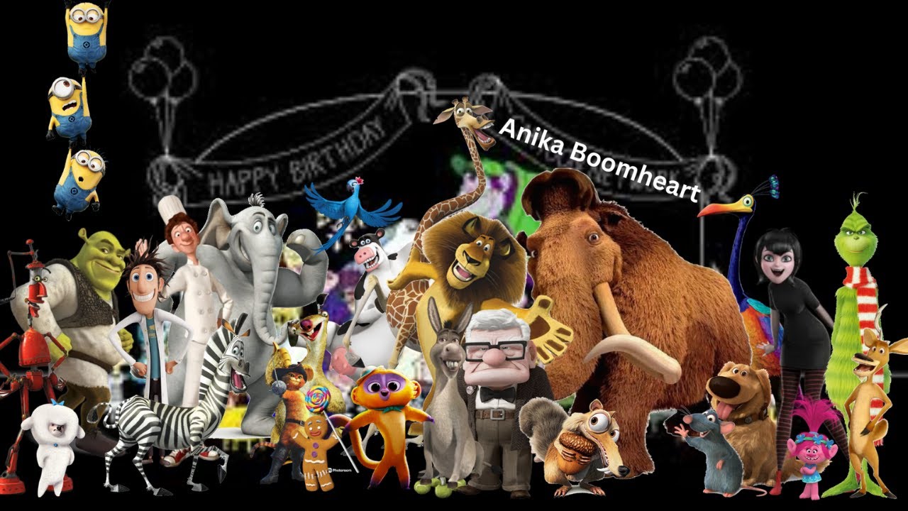 Happy Birthday @AnikaBoomHeart - Animated Movie Party Crossover! - YouTube