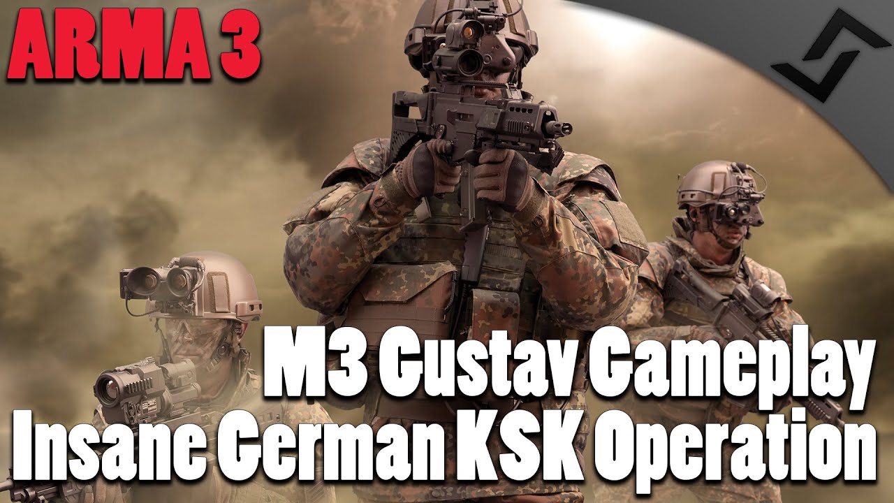 Insane German KSK Operation - ARMA 3 - M3 Carl Gustav Gameplay - YouTube