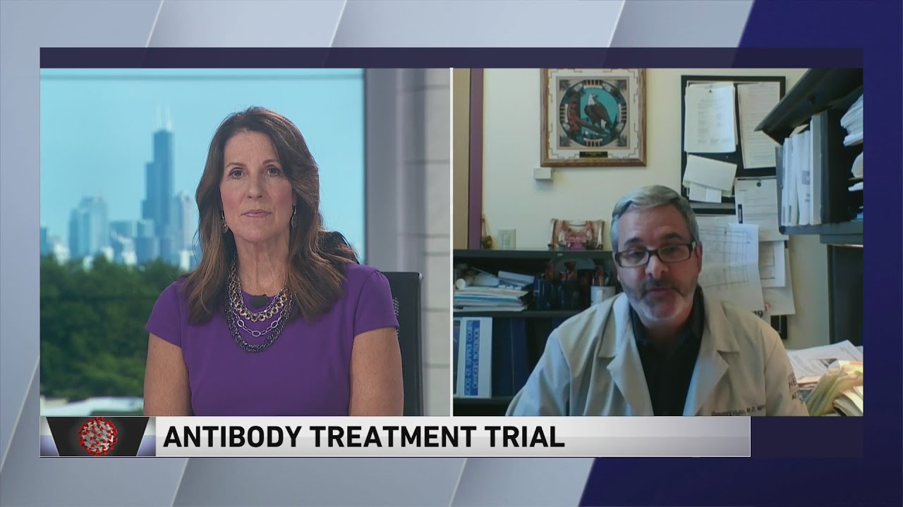 Cook County Health's Dr. Huhn on antibody treatment trial - YouTube